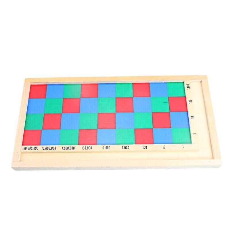 Materials Montessori Mathematics Wooden Multiplication Checker Board ...