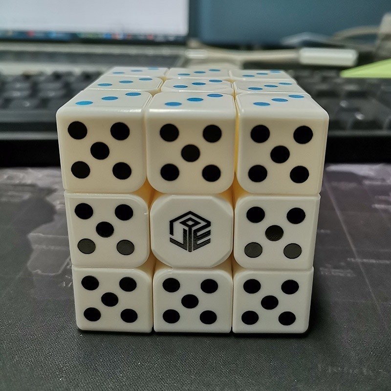 JIER 3x3 Dice Shape Speed Cube 3x3x3 Sudoku Magic Cube Stickerless 56mm ...