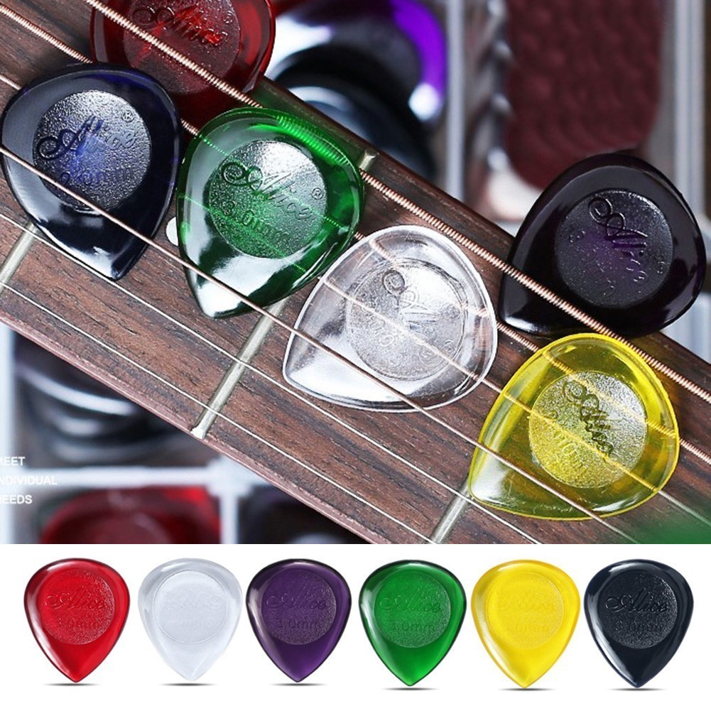 【EVER】6pcs Alice Stubby Guitar Picks Plectrums Large Stubbies Big 1mm ...