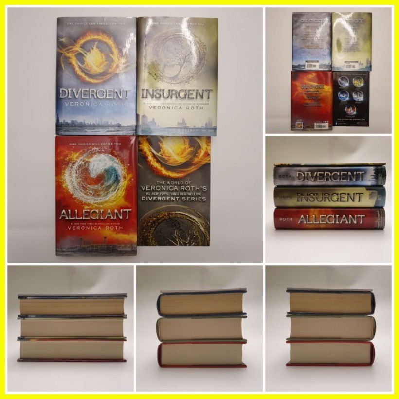 Veronica Roth - The Divergent Trilogy (Hardbound Boxed Set with Bonus ...