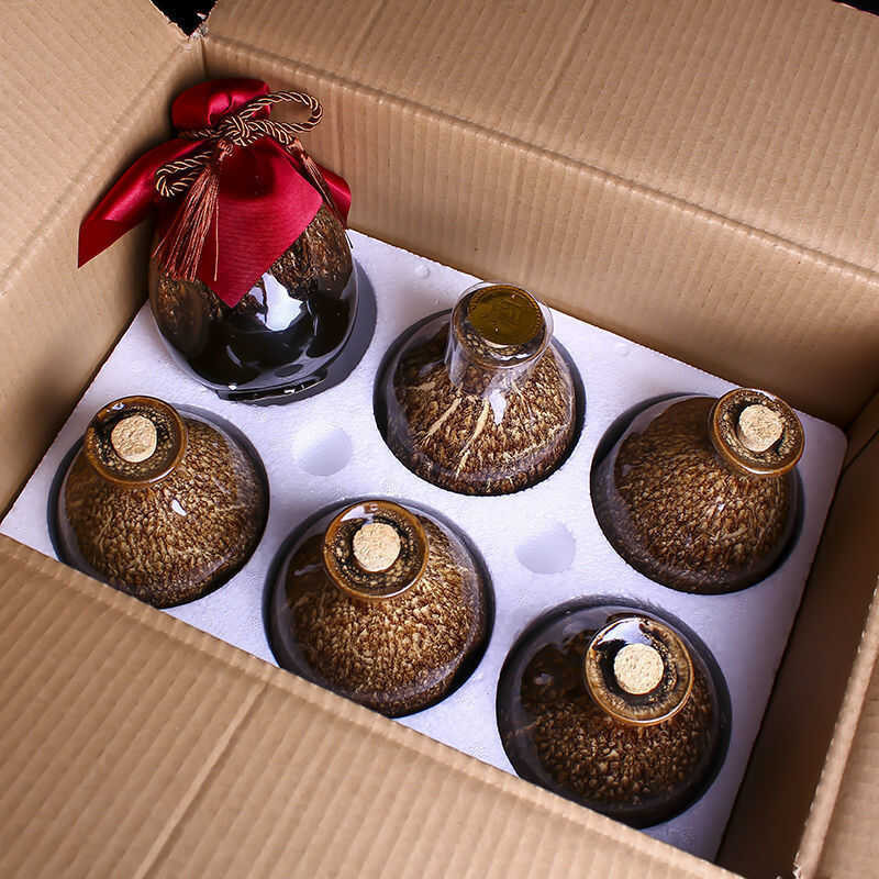 Set Kompletong Ng Mga Bote Ng Baijiu Walang Bote Maliit Na Alak 1 Kg ...