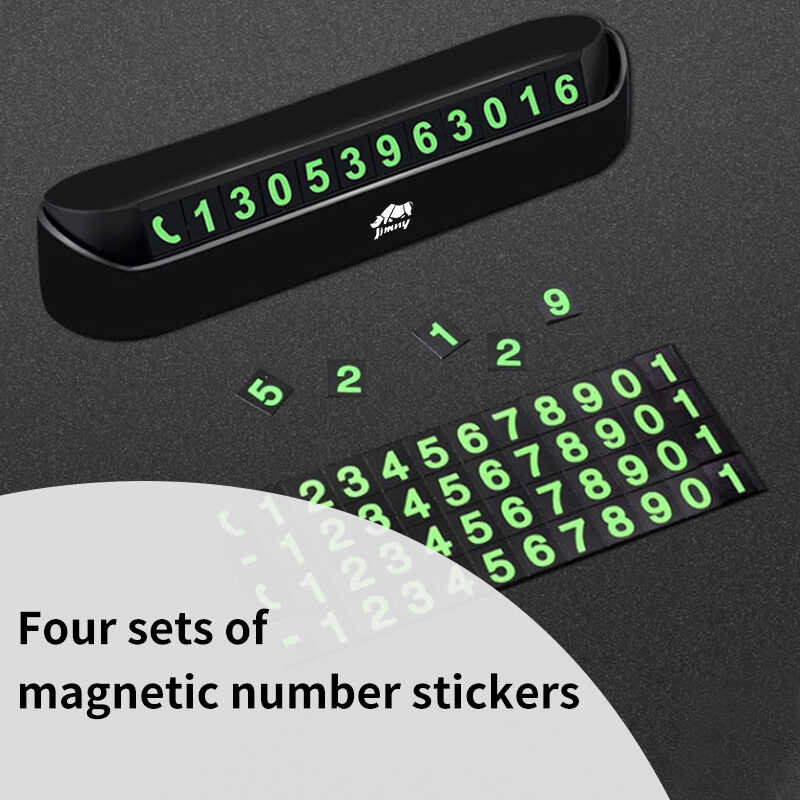 Temporary Parking Car Plate Phone Number Recorder Para Sa Suzuki Grand ...