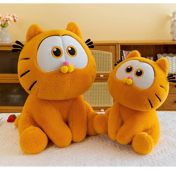 【12-hour Shipping】Garfield Plush,The Movie Baby Garfield Stuffed Toys ...