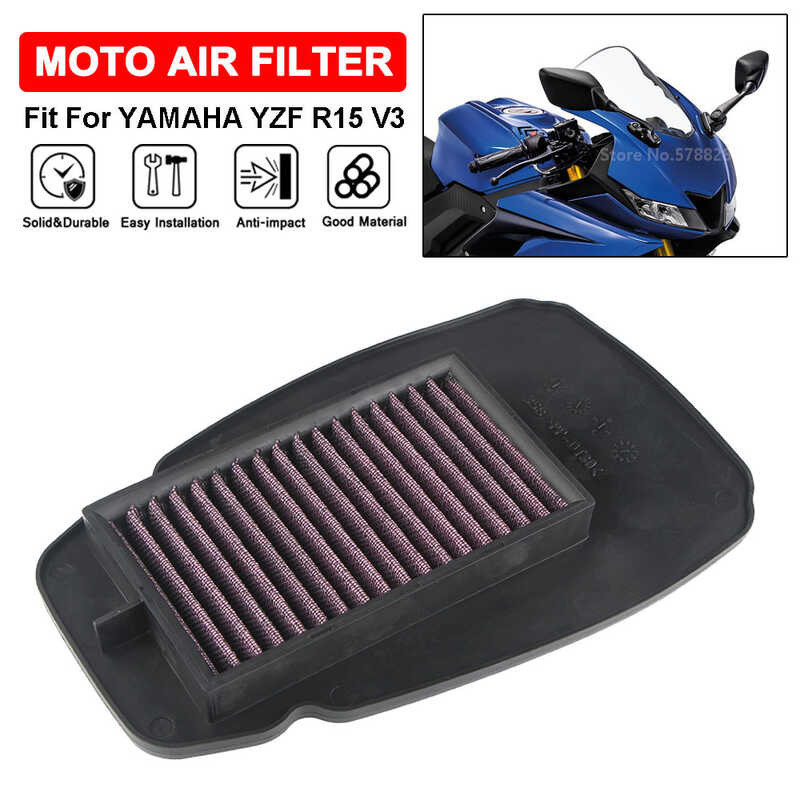 Intake Para Filter Sa YAMAHA YZF R15 V3 Accessories Motorcycle High ...