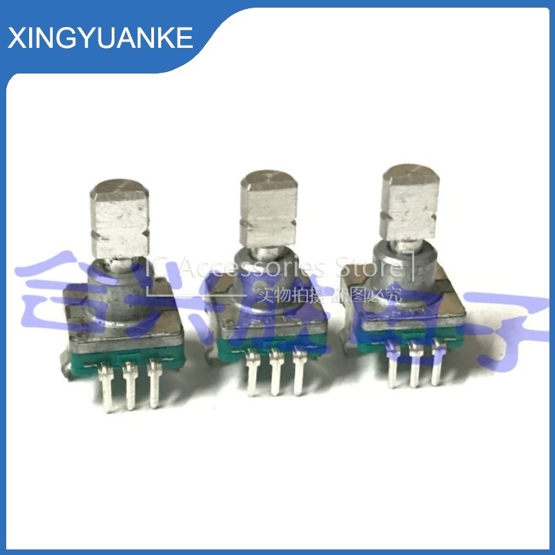 1Pcs/Lot EC11 Rotary Encoding Switch Without Positioning 15 Pulse Car ...