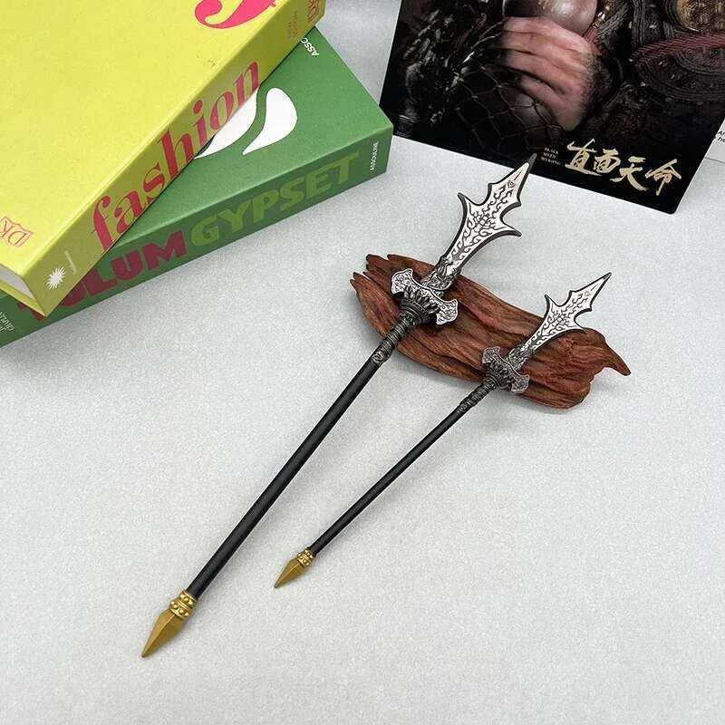 Character Props Anime Black Myth:Wukong Tri-Point Double-Edged Spear ...