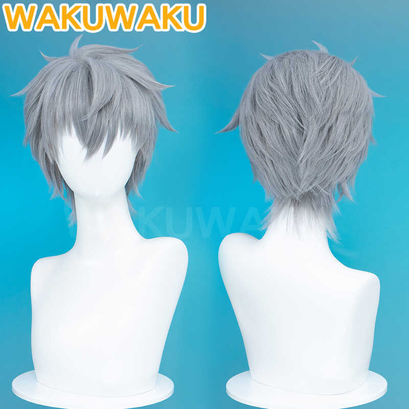 Wig Till Anime Alien Stage Cosplay Wakuwaku Men Cm Short Hair Choker ...