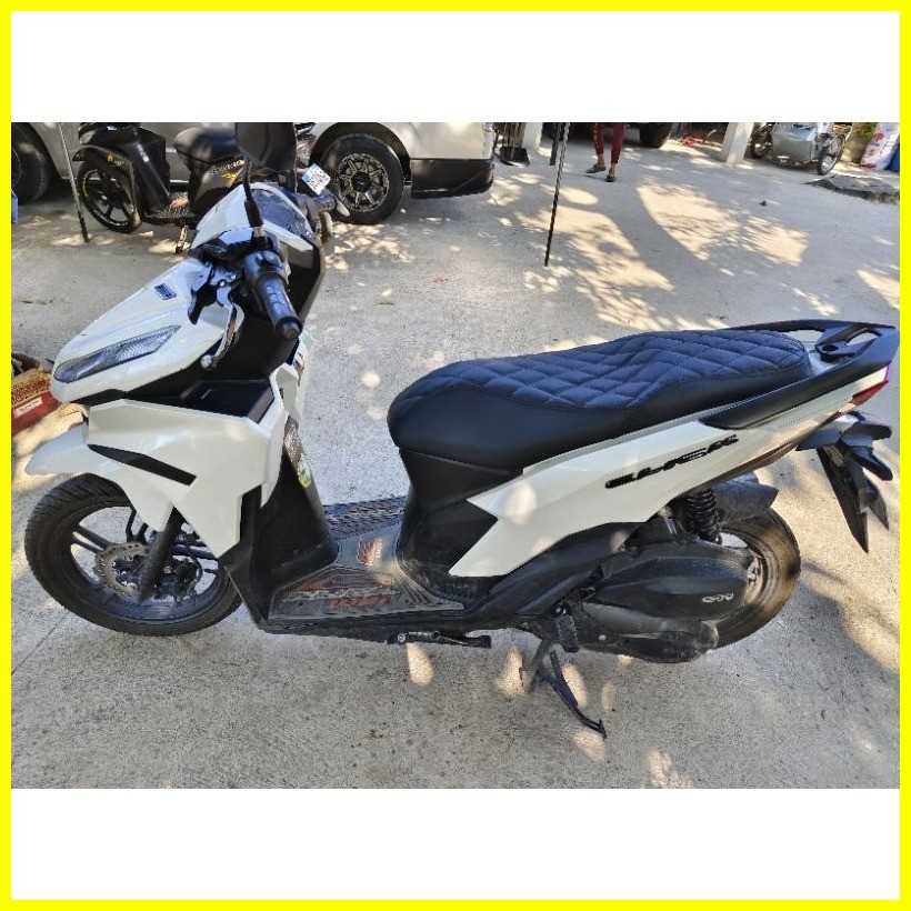 Honda click Leather VIP seat cover Only | Shopee Philippines