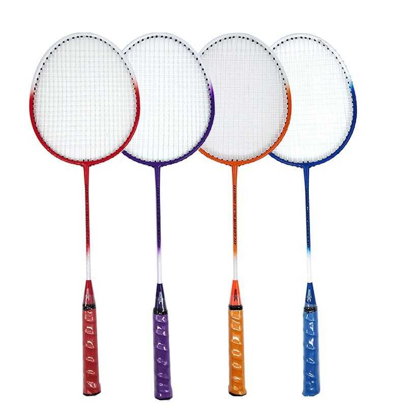 Bokai 307 iron alloy integrated badminton racket, ultra light straight ...