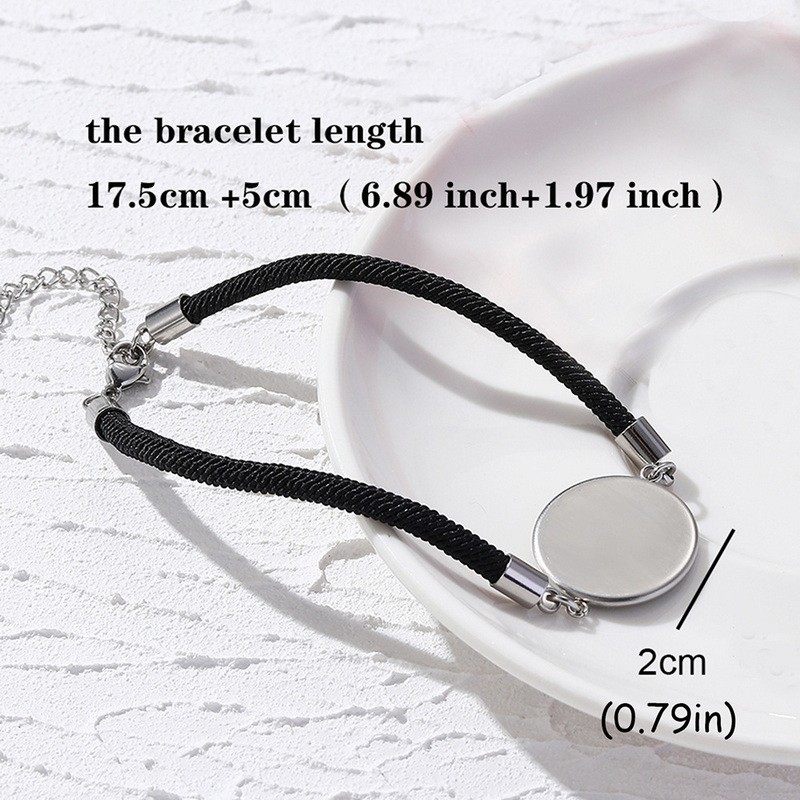2 PCS/SET Romantic Luminous Sun Moon Couple Bracelets Glass The Moon ...