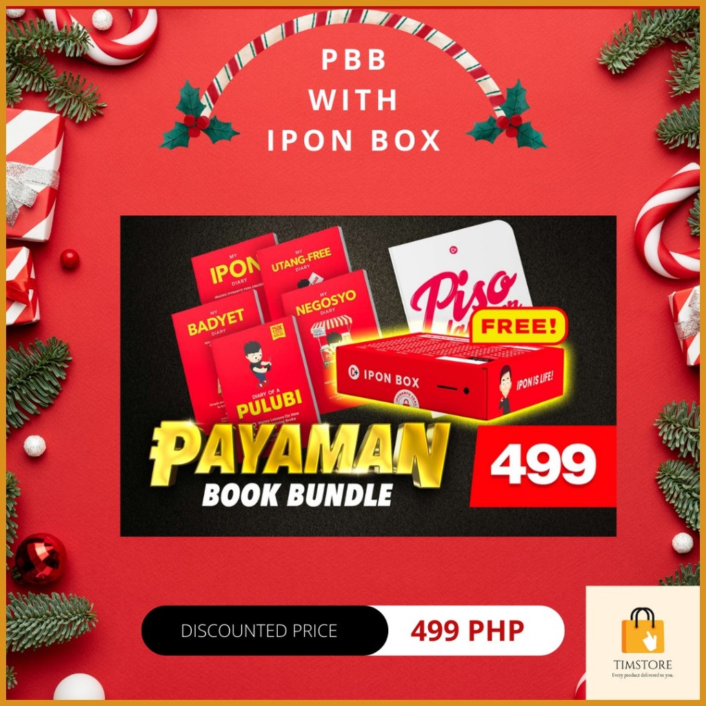 6 in 1 2024 - 2026 Piso Planner Payaman Book Bundle Chinkee Tan with FREE Ipon Box | Shopee ...