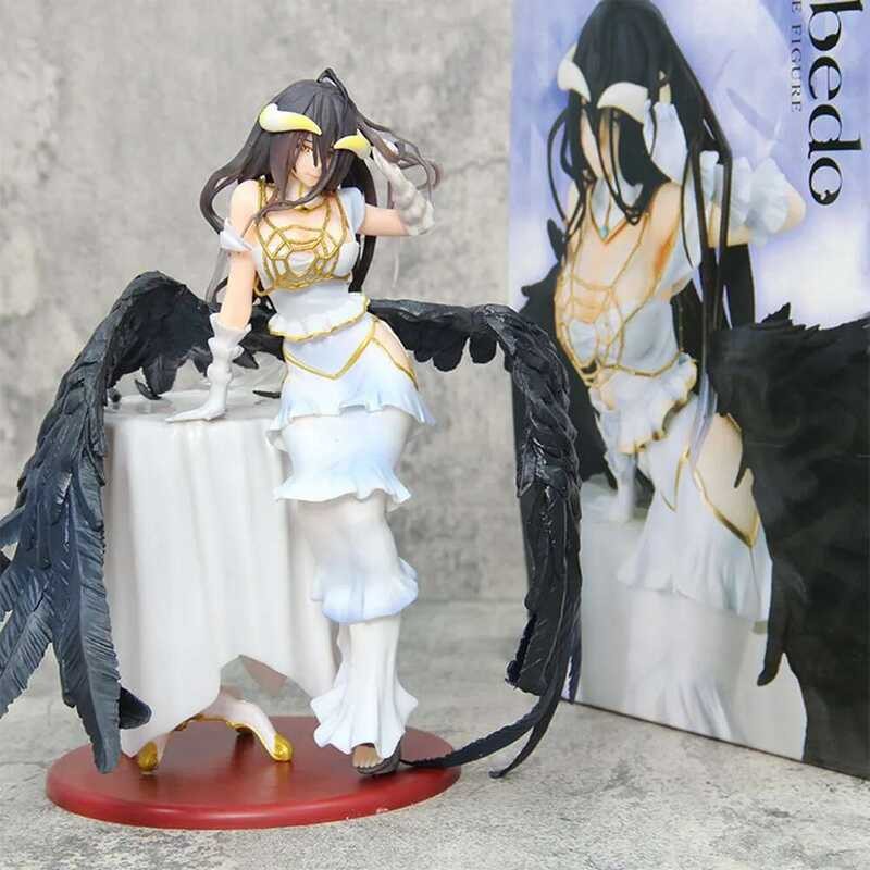 Overlord Anime Albedo Sitting Position PVC Action Figure Collectible ...