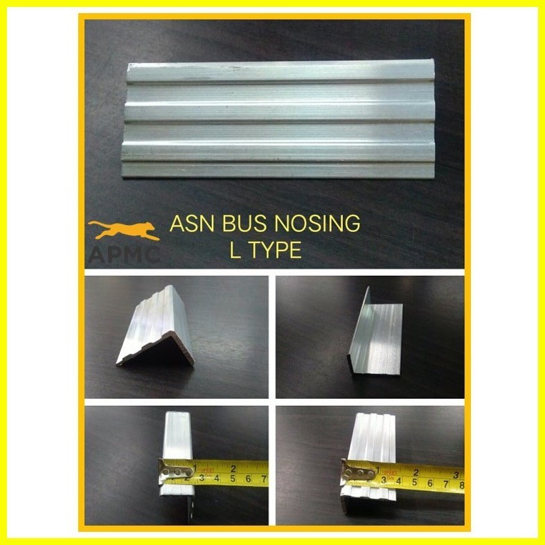 Aluminum Stair Nosing Bus Nosing Design (F-type or L-type) | Shopee ...