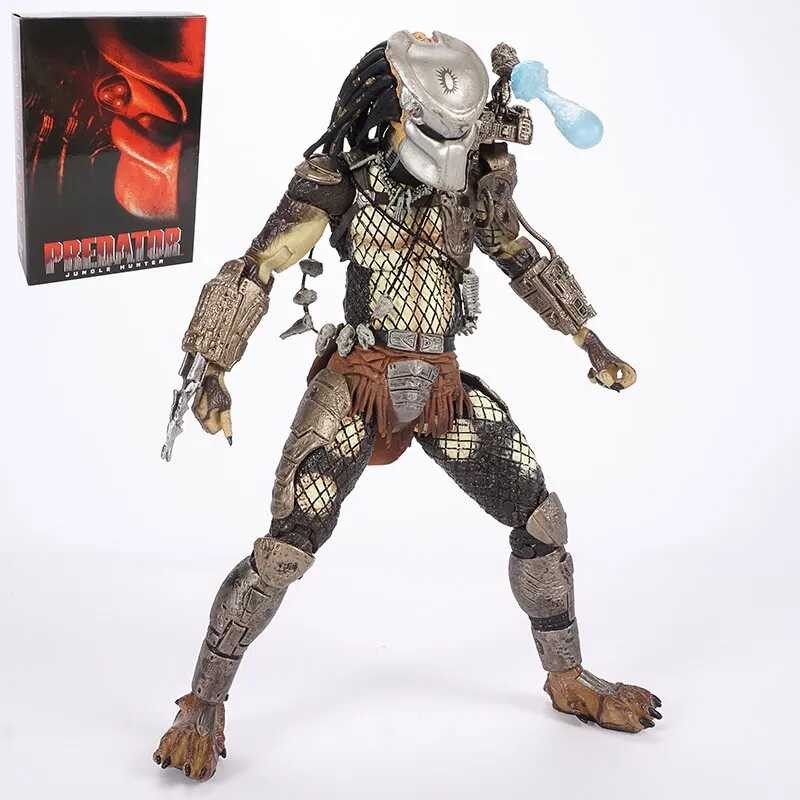 Movie Classic NECA Ultimate Series Predator 7" Jungle Hunter Vs Alien ...