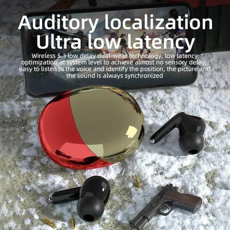 HIFI Sound Quality Wireless Bluetooth Headset Fingerprint Touch Ultra Long Battery Life Noise ...