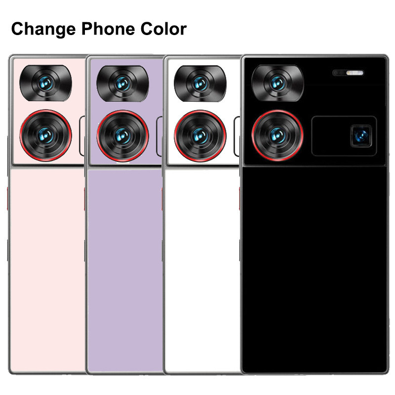 Plain Color Decal Skin for Nubia Z60 Z70 Ultra Back Screen Protector ...