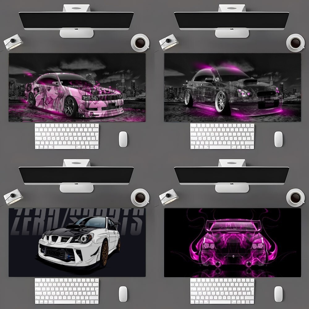 Jdm Subaru WRX Sti Mouse Pad 700x400 Large Gaming Gamer Big Computer ...