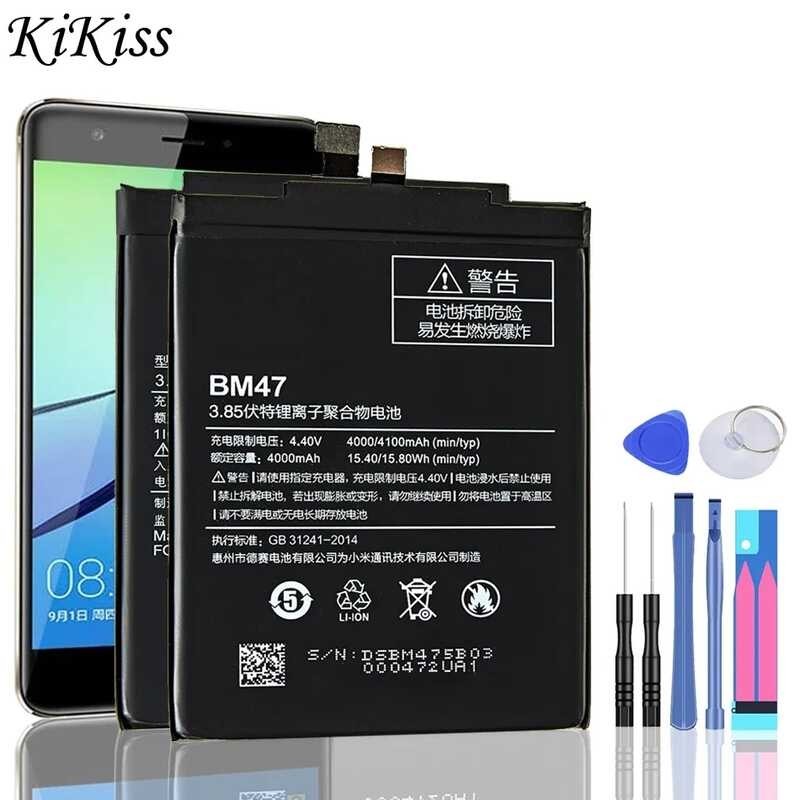 BM47 Mobile Phone Battery Xiaomi, Mi Poco F1, para sa Redmi Note 3, 3S, 3X, 4X, 4, 4A Pro ...