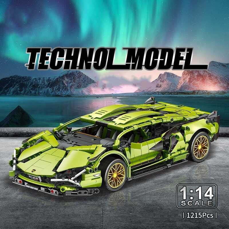 Blocks Legos Building Technic Lamborghini Racing Car Bricks Toys Big ...
