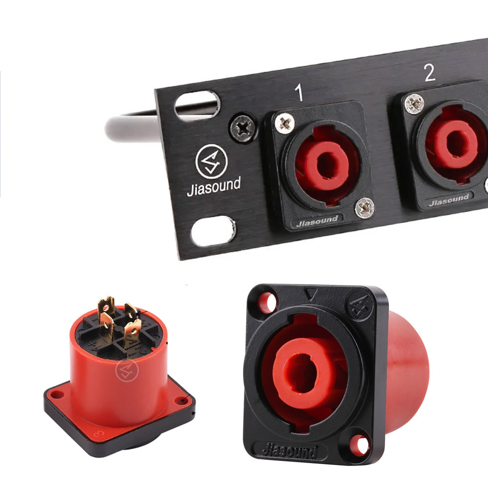 8 12 16 Way D Type Rack Patch Panel 1U Cabinet BNC SDI XLR Male Female ...