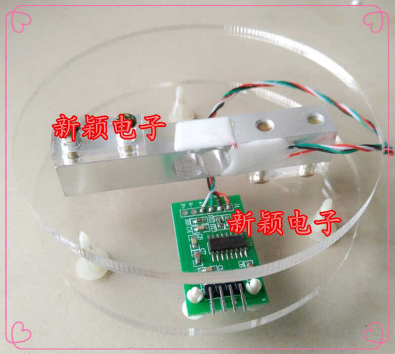 Pressure 5kg+HX711AD module+4P DuPont line weighing electronic scale ...
