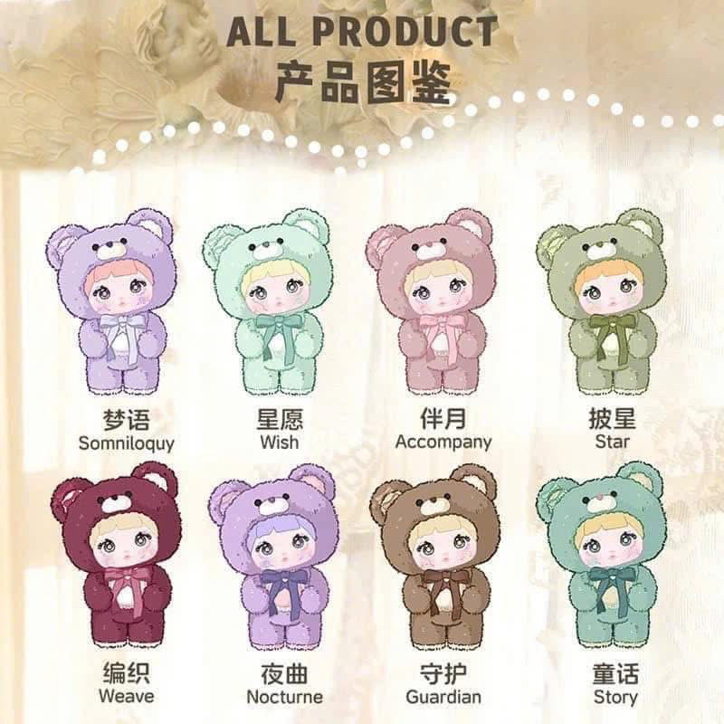 Genuine ] Blindbox Nomi 400%, Nomi Teddy Bear 400% Blind Box Nomi ...