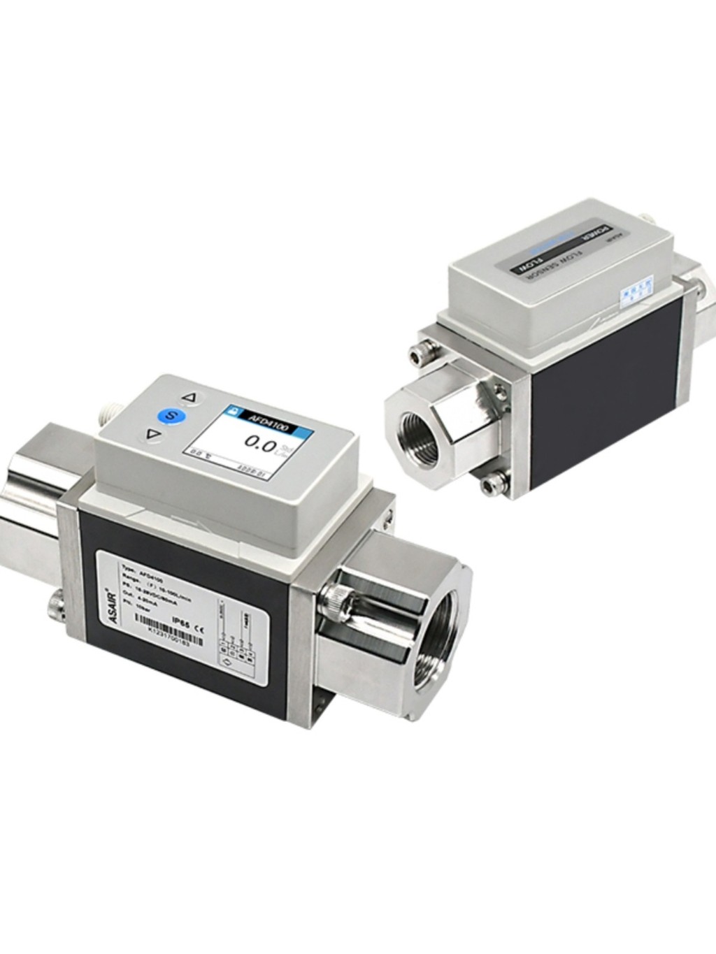 Aosong Vortex Street Liquid Water Flow Meter Sensor Palitan ang SMC Water Digital Flow Switch ...