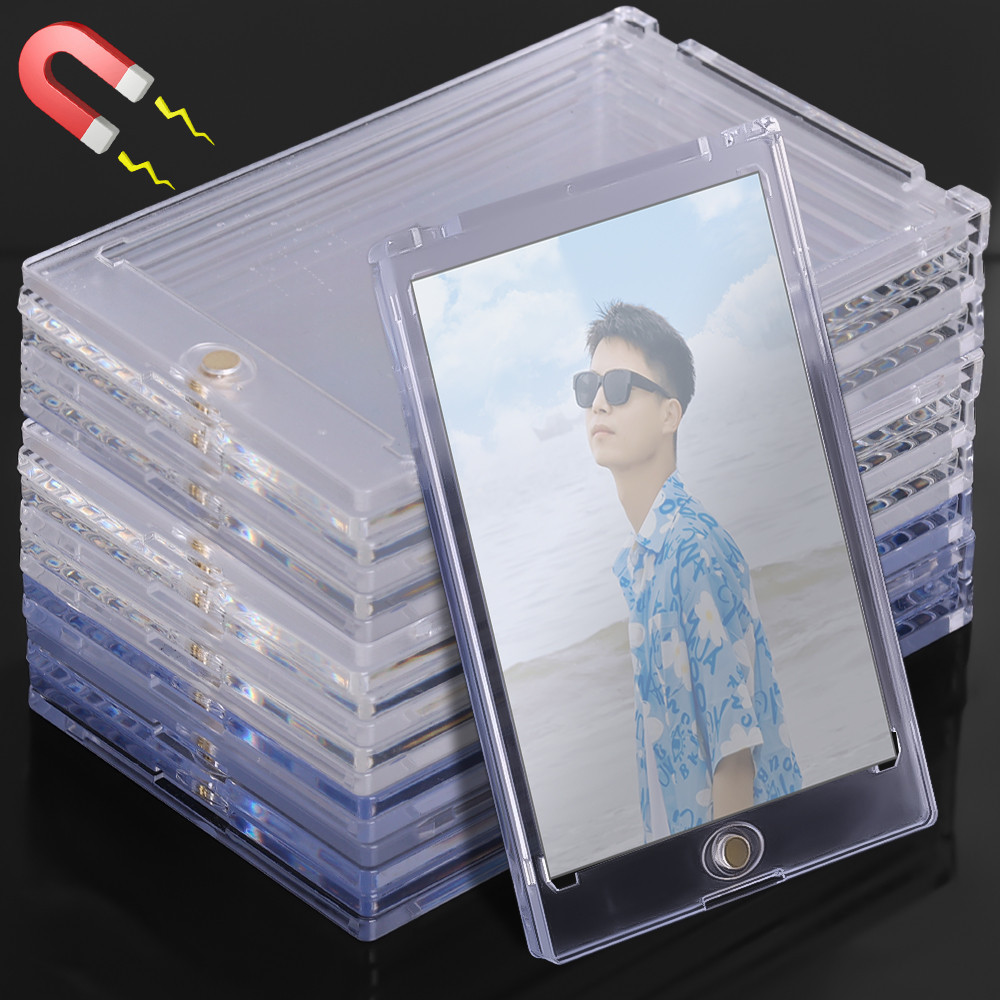 2 Pcs/ Kit Portable Reusable Rectangle Plastic Card Cover Multipurpose ...