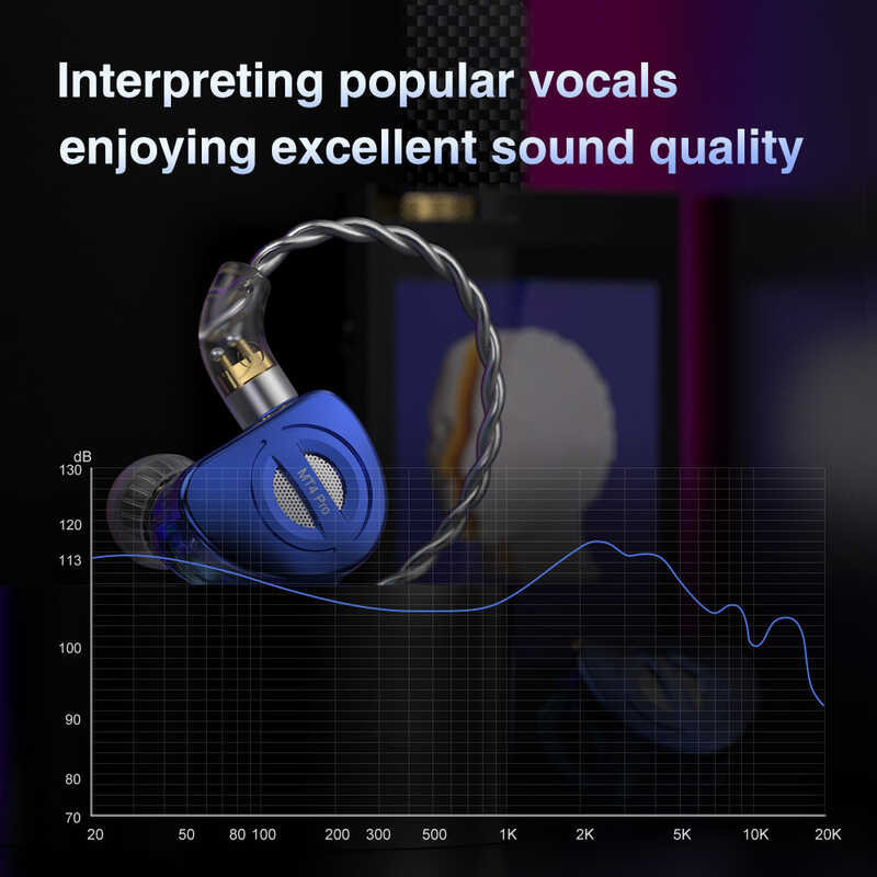 PRO TRN Mt4 2Dd Sa Earphone Bass Type C Dual Dynamic Hifi Running Noise ...