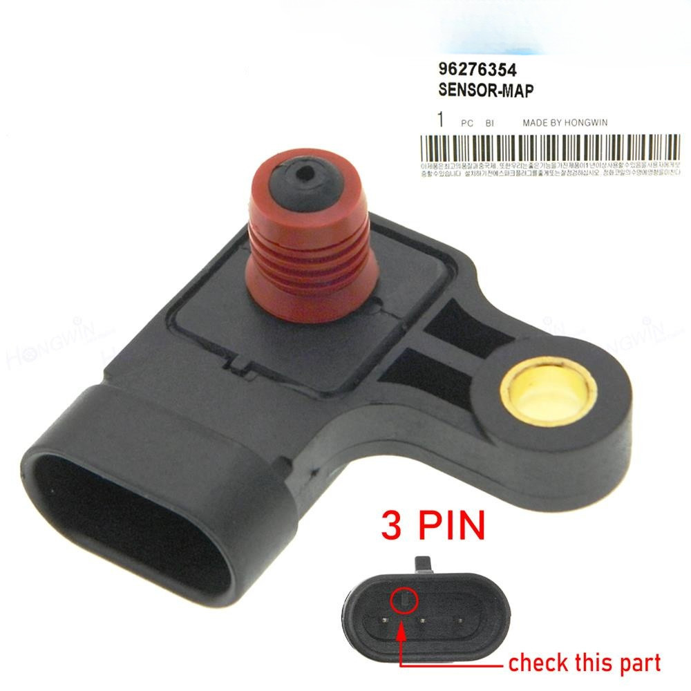 96276354 Intake Air Manifold Abosolute Pressure MAP Sensor For ...