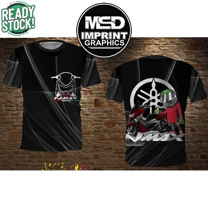 [Ready Stock] YAMAHA NMAX FULL SUBLIMATION T-SHIRT | Shopee Philippines