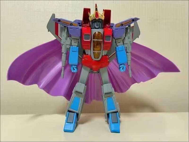 Takara Tomy Mp 52 Starscream With A Cape Thundercracker Skywarp Action Robot Transformers Figure