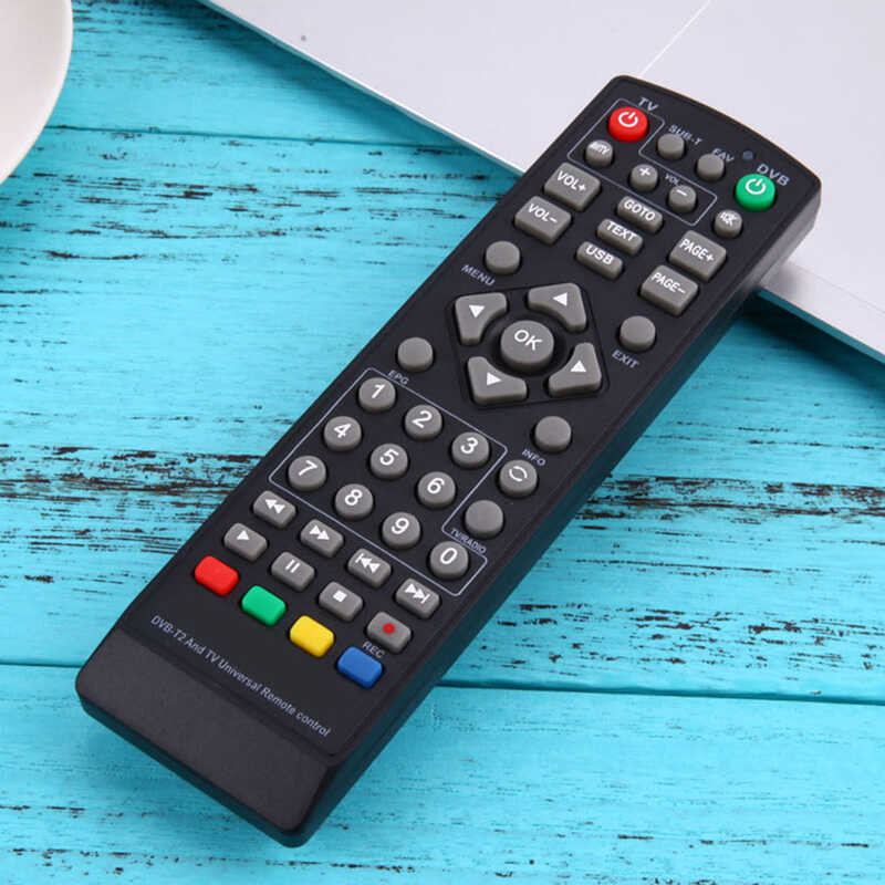TV DVD Remote Controller Household Essential Accessories For Dvb-T2 ...