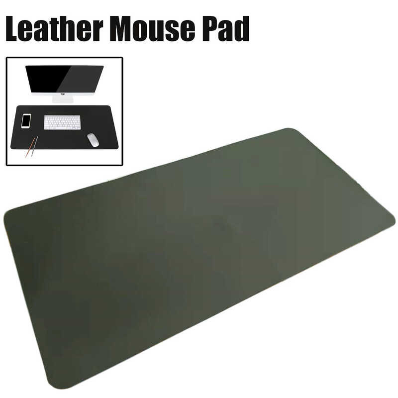 80*40cm Large Leather Game Mouse Pad Modern Home Office Computer Desk ...