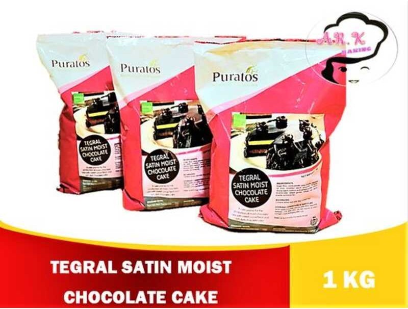 Puratos Tegral Satin Moist Chocolate Cake Mix Premix 1kg | Shopee ...