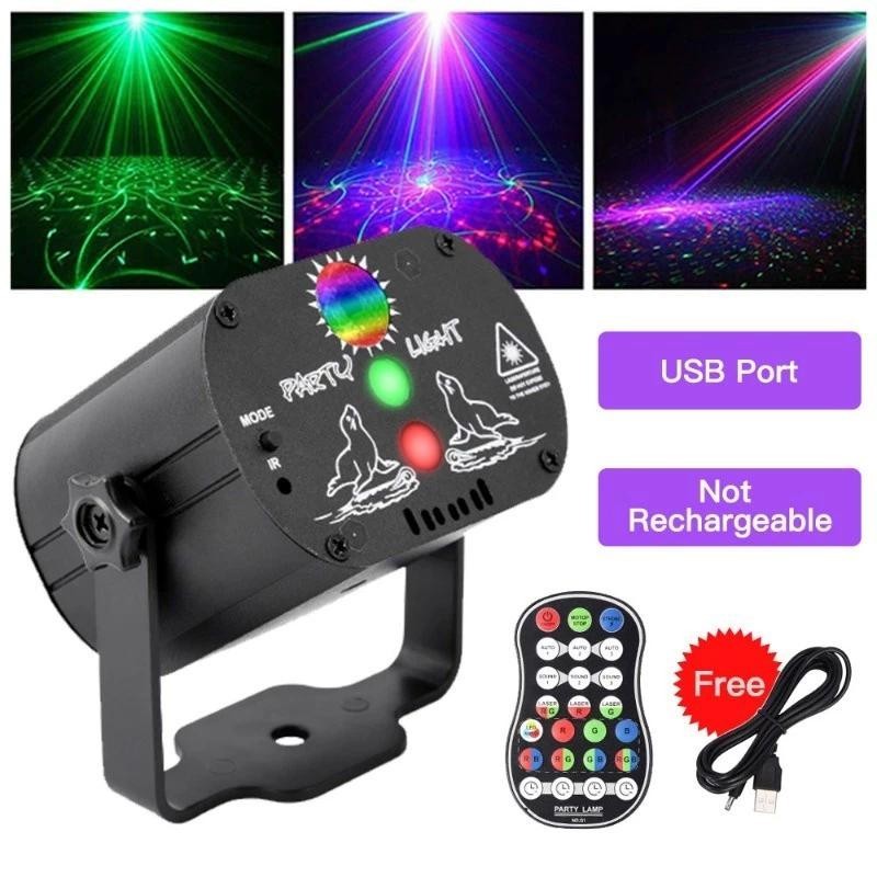 Laser Projector DJ Disco Light Stage Laser Light Night Light projection ...