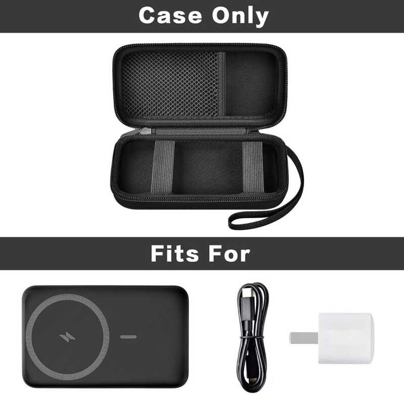 Anker Case For Magnetic Battery 10,000Mah Foldable Wireless Portable ...