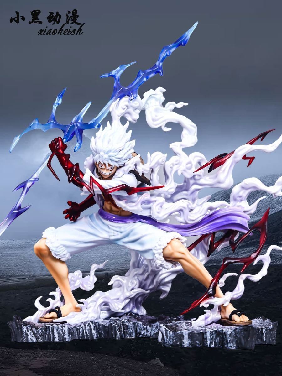 One Piece GK Five-level Sun God Thunder And Lightning Nika Form Luffy ...