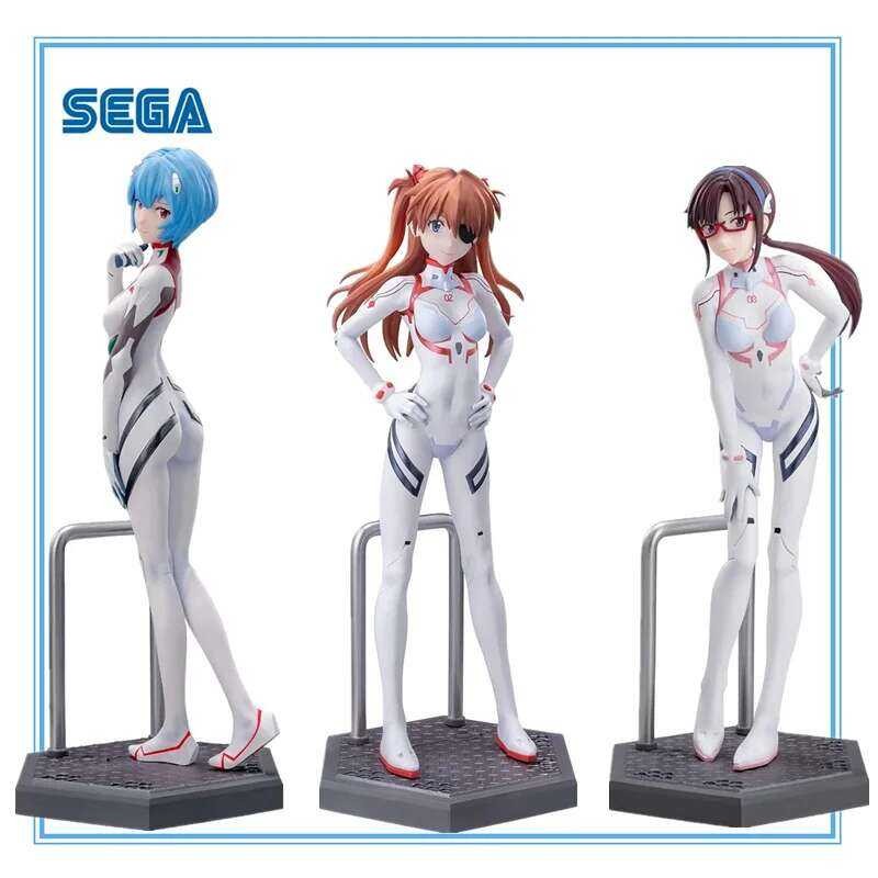 Sega Evangelion Souryuu Asuka Langley Ayanami Rei Makinami Mari