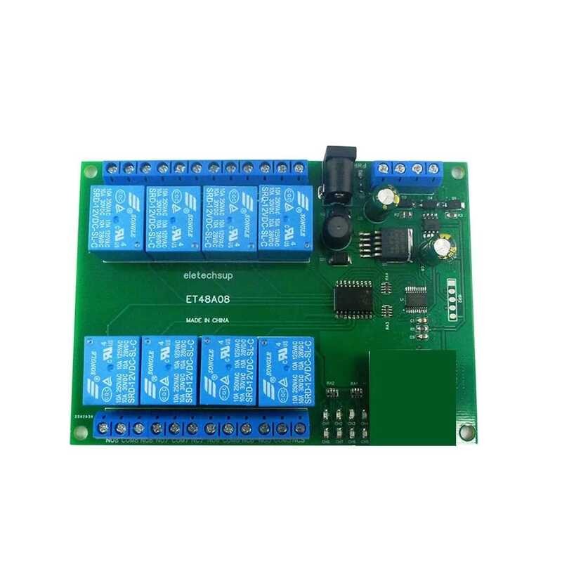 Industrial Automation Components 2 IN 1 8Ch Network Ethernet Rs485 ...