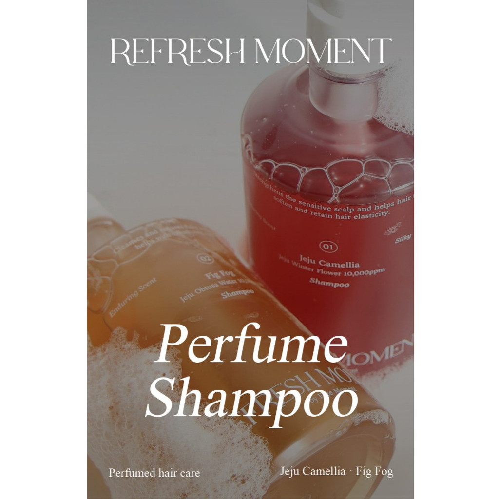 FREE MOMENT Refresh Moment Perfume Shampoo 500ml - Luxurious Fragrance ...