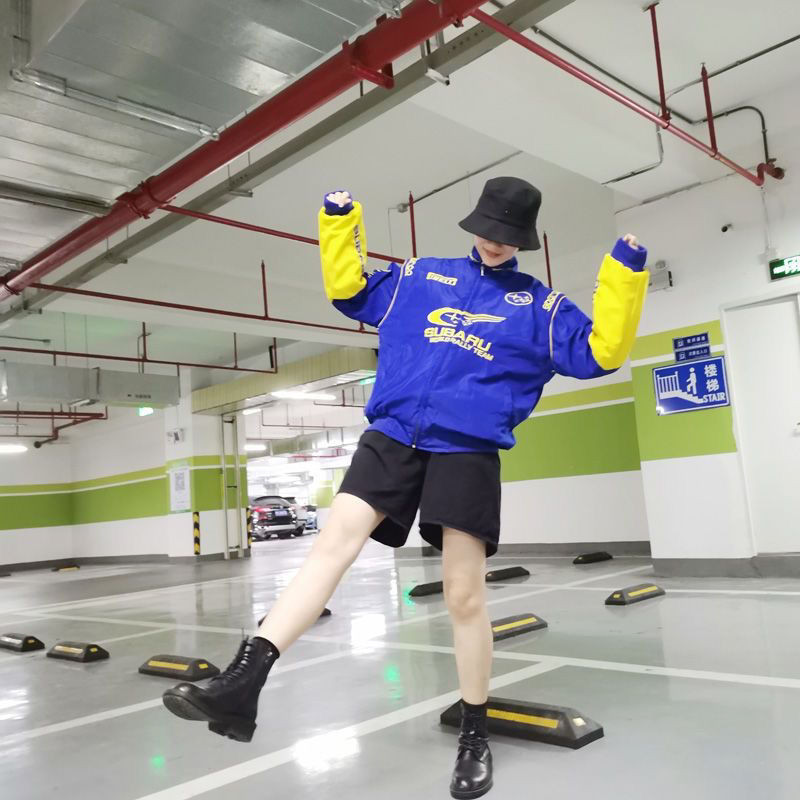 F1 Racing Uniform American Retro Motorcycle Uniform Men Women Jacket ...