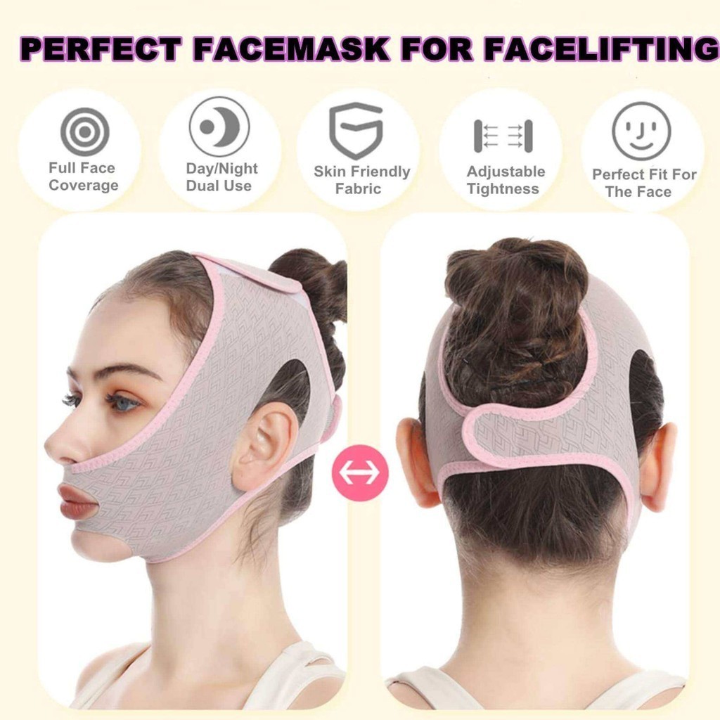 Sevich Beauty Face Sculpting Sleep Mask V Shaped Face Lifting Bandage ...