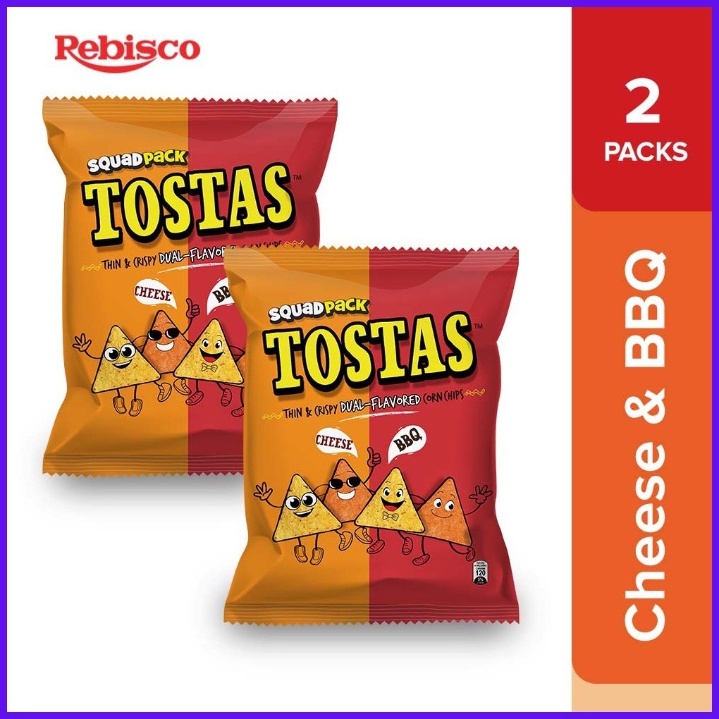 § Tostas Cheese & Bbq 100g Snack (Set Of 2) | Shopee Philippines