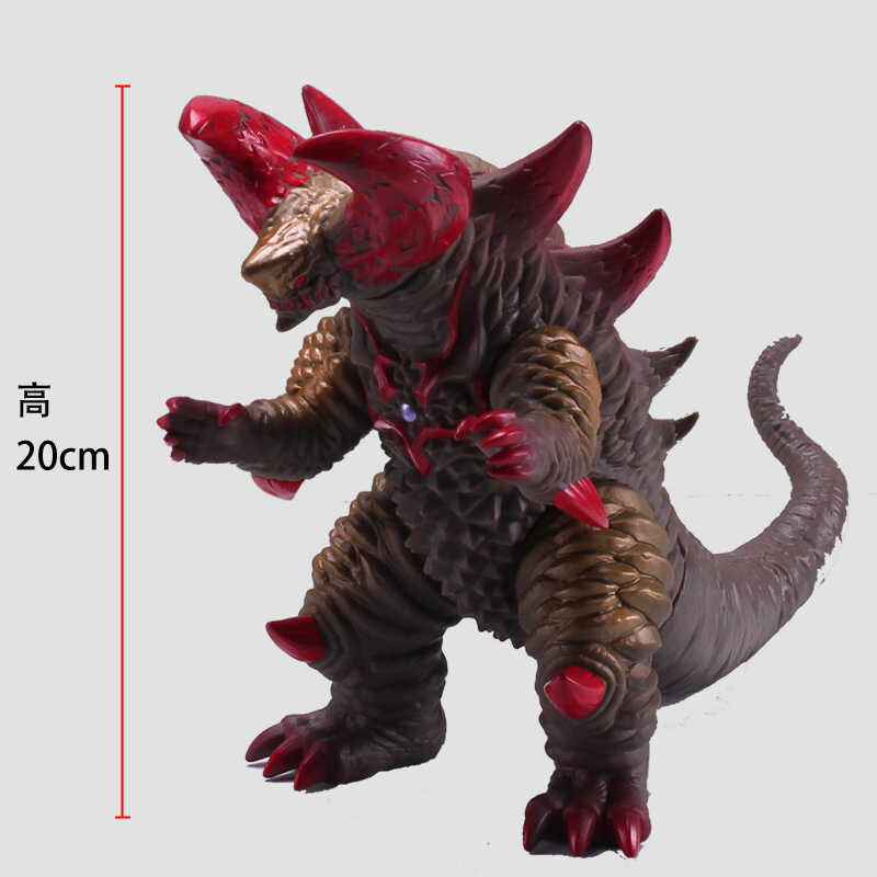 Godzilla Red Monsters King Ultraman Dinosaur Gk PVC Statue Action ...