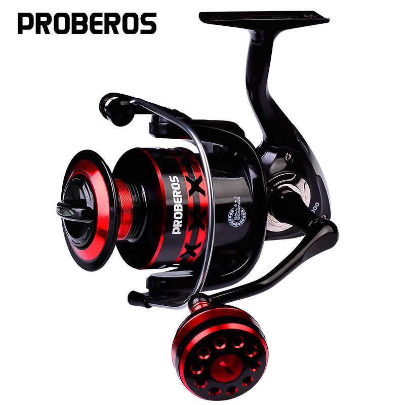 PROBEROS DC Series Saltwater 5.2:1 Gear Ratio 4BB Spinning Reel 2000 3000 4000 5000 6000 7000 ...