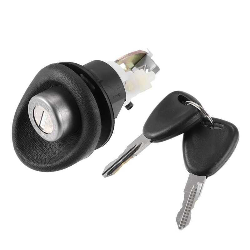 Ang 1 I Set Door Lock Cylinder Na May Keys Para Sa Renault Logan Dacia