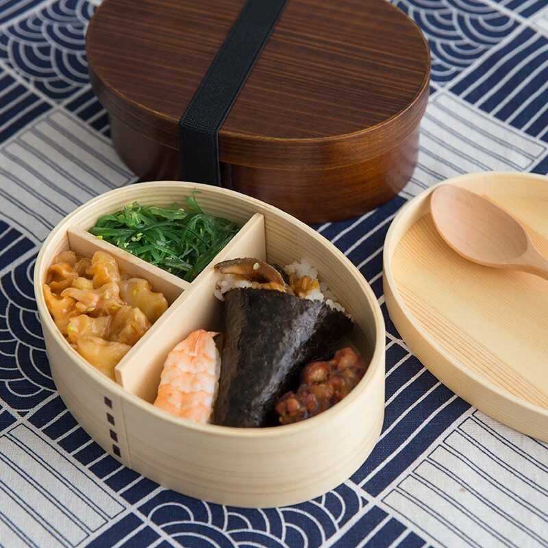Style Bento Japanese One-Person Food Preservation Tableware Student ...