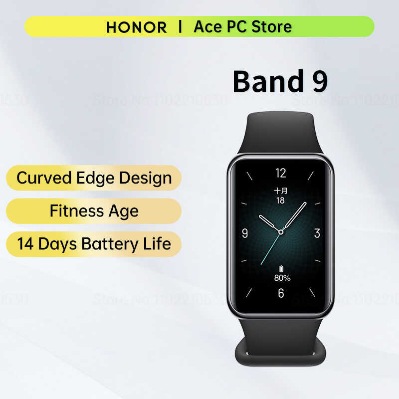 9 HONOR Smart Band 14 Days Long Battery 1.57 Inch Large Screen Life ...