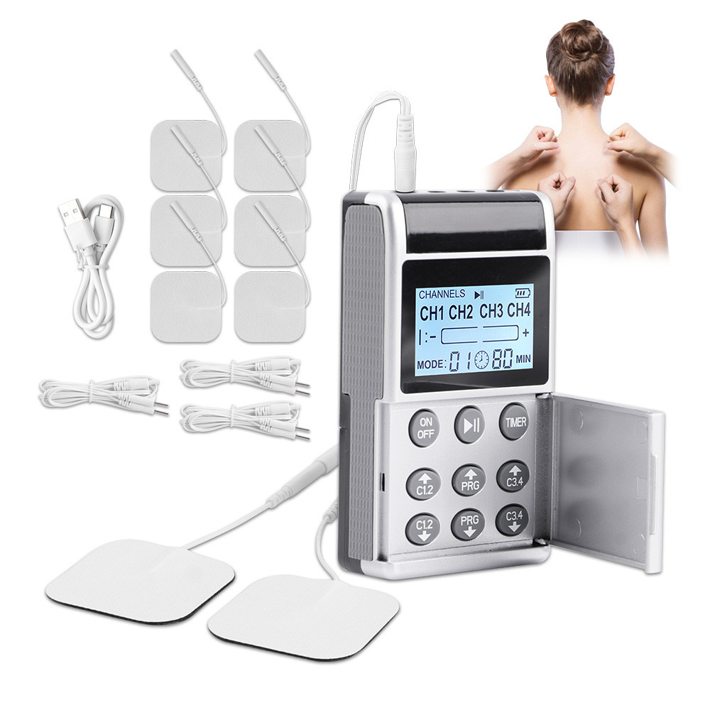 20 Level EMS Electric Muscle Stimulator 15 Mode TENS Physiotherapy ...
